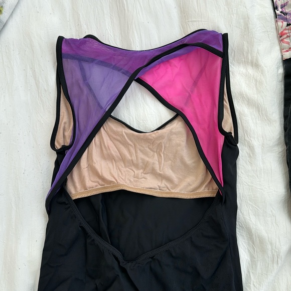 balera | Other | Balera Pinkpurple Mesh Leotard | Poshmark